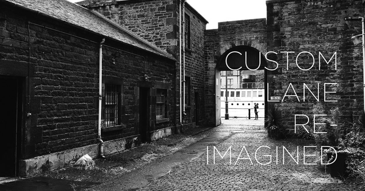 Custom Lane Re-Imagined | Architecture Fringe